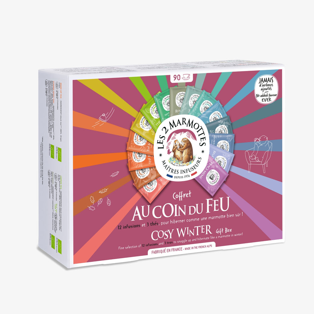Coffret cadeau infusion et thé Made in France | Les 2 Marmottes ...