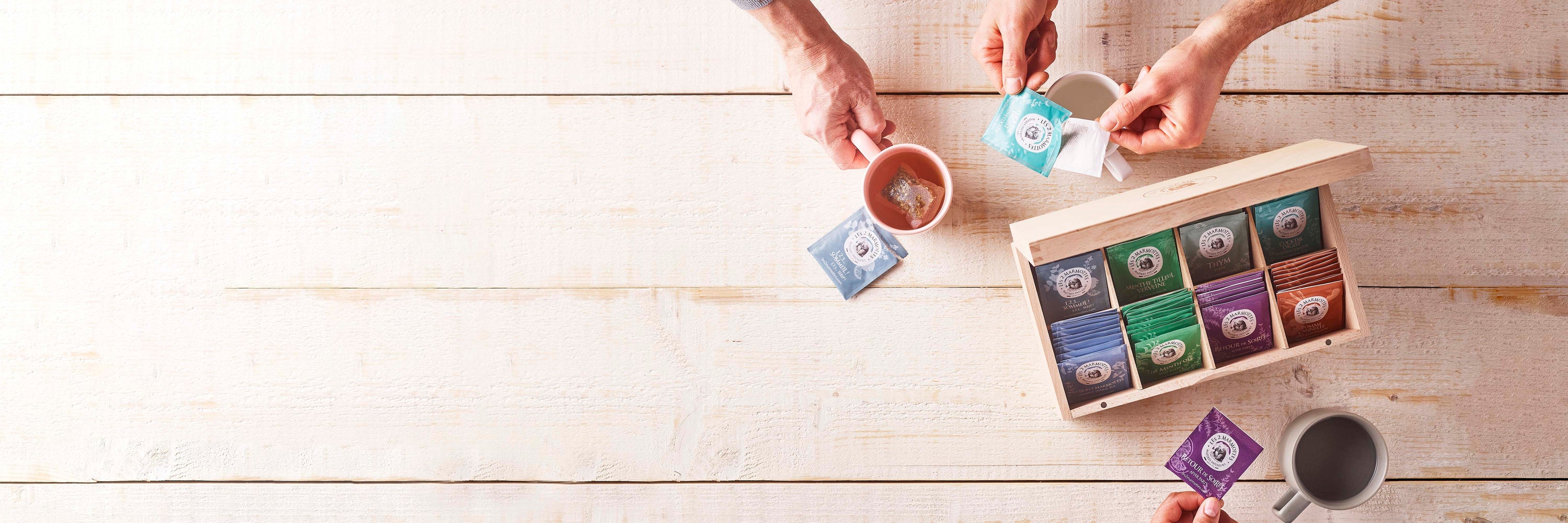 100% plant-based French infusions, herbal teas and natural teas