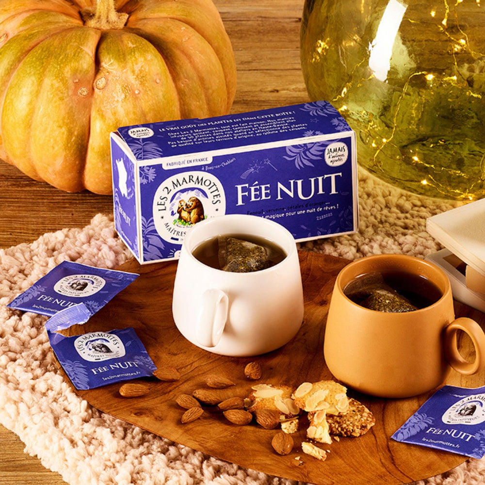 100% plant-based French infusions, herbal teas and natural teas