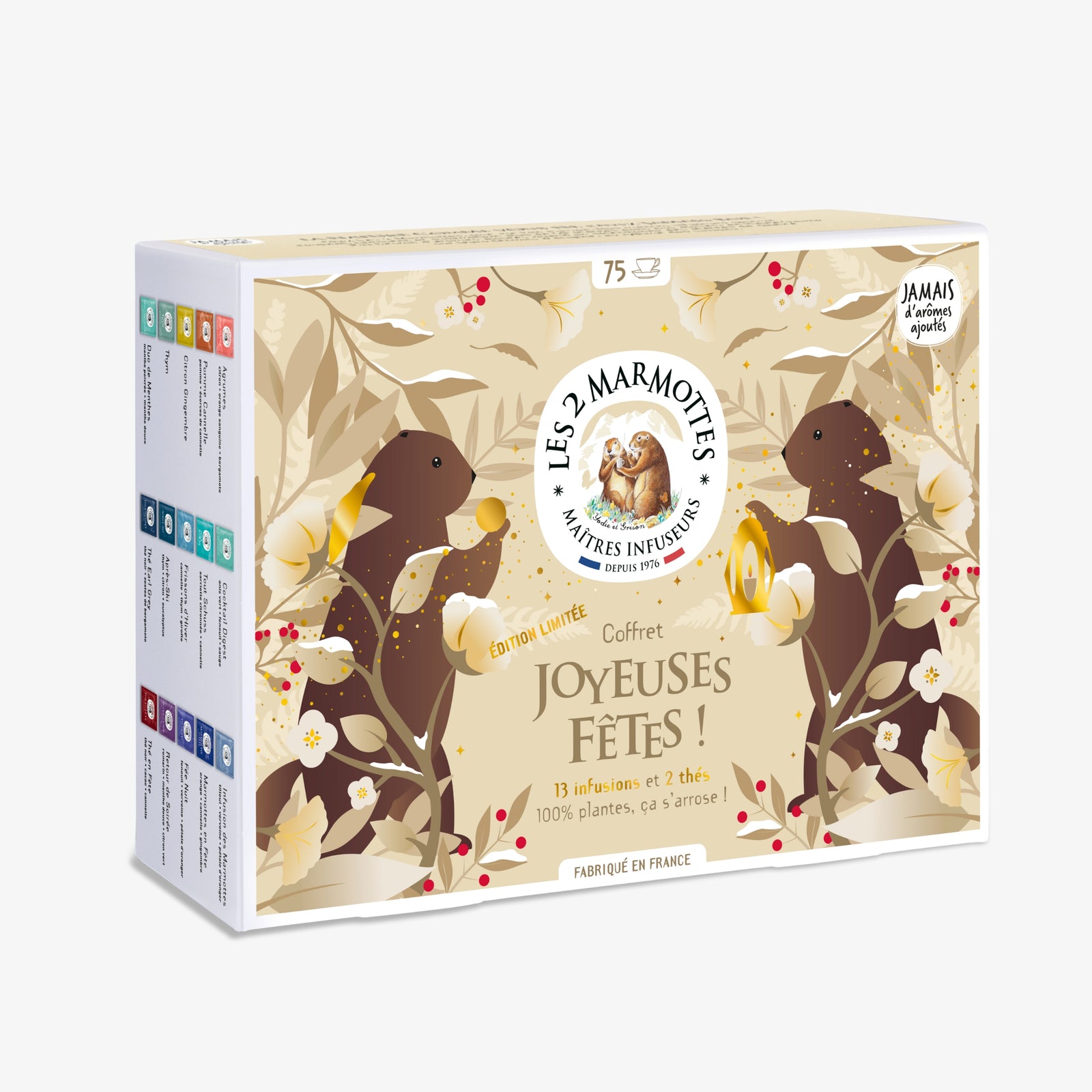 Coffret cadeau infusion et thé Made in France | Les 2 Marmottes ...