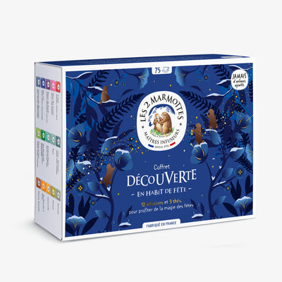 Coffret cadeau infusion et thé Made in France | Les 2 Marmottes ...